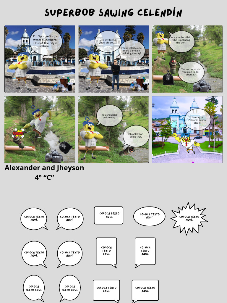 COMIC CUARTO ALEXANDER Y JHEYSON | PDF