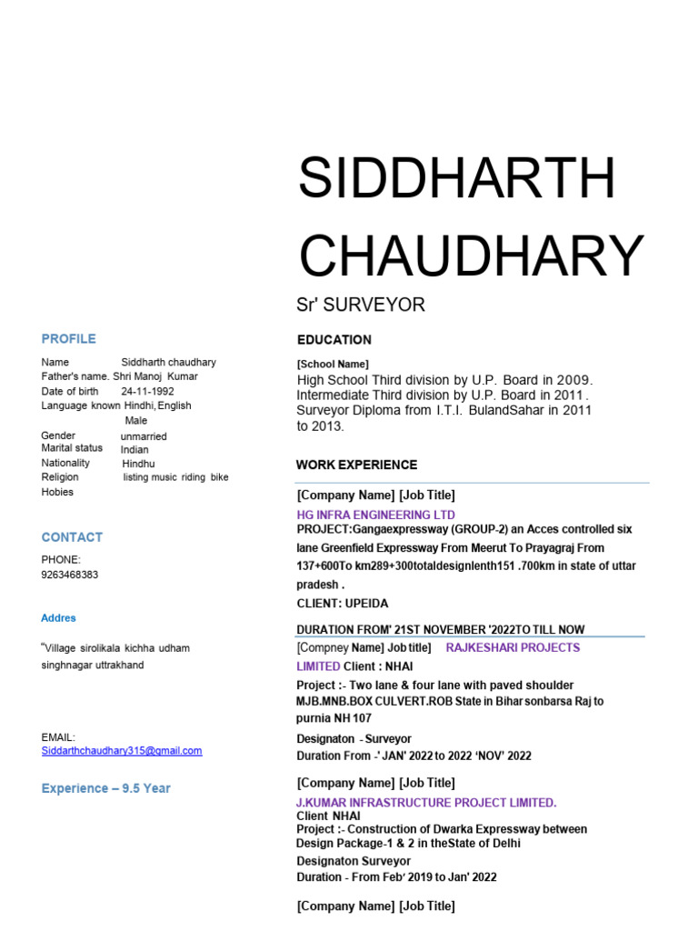 Siddharth Chaudhary 19-4-25 | PDF | Road Infrastructure | Delhi
