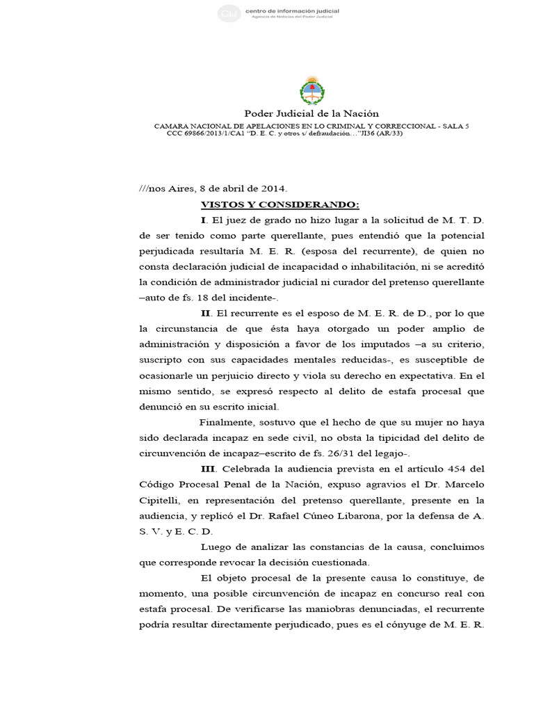 Fallo | PDF | Justicia | Crimen y violencia