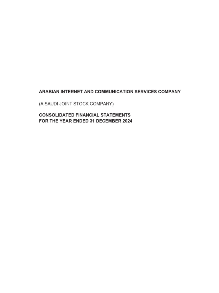 Solutions YE 2024 ENG Consolidated Signed FS | PDF | Audit | Going Concern