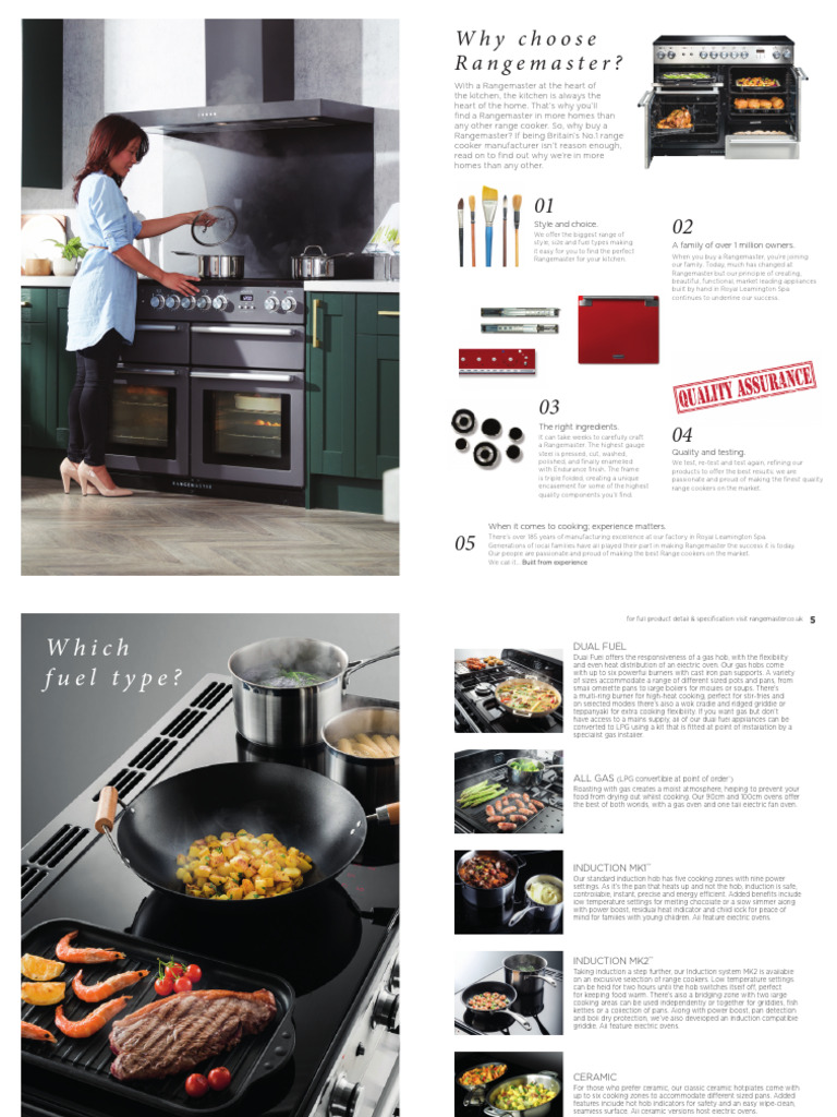 Rangemaster s | PDF | Kitchen Stove | Grilling