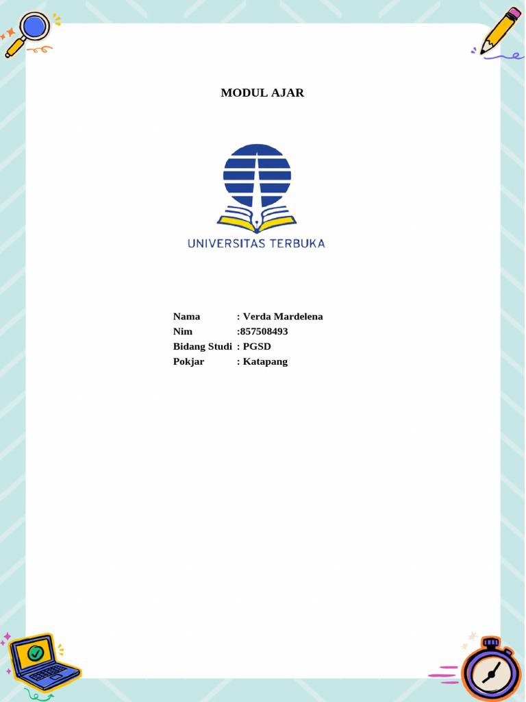 Modul Ajar MTK | PDF