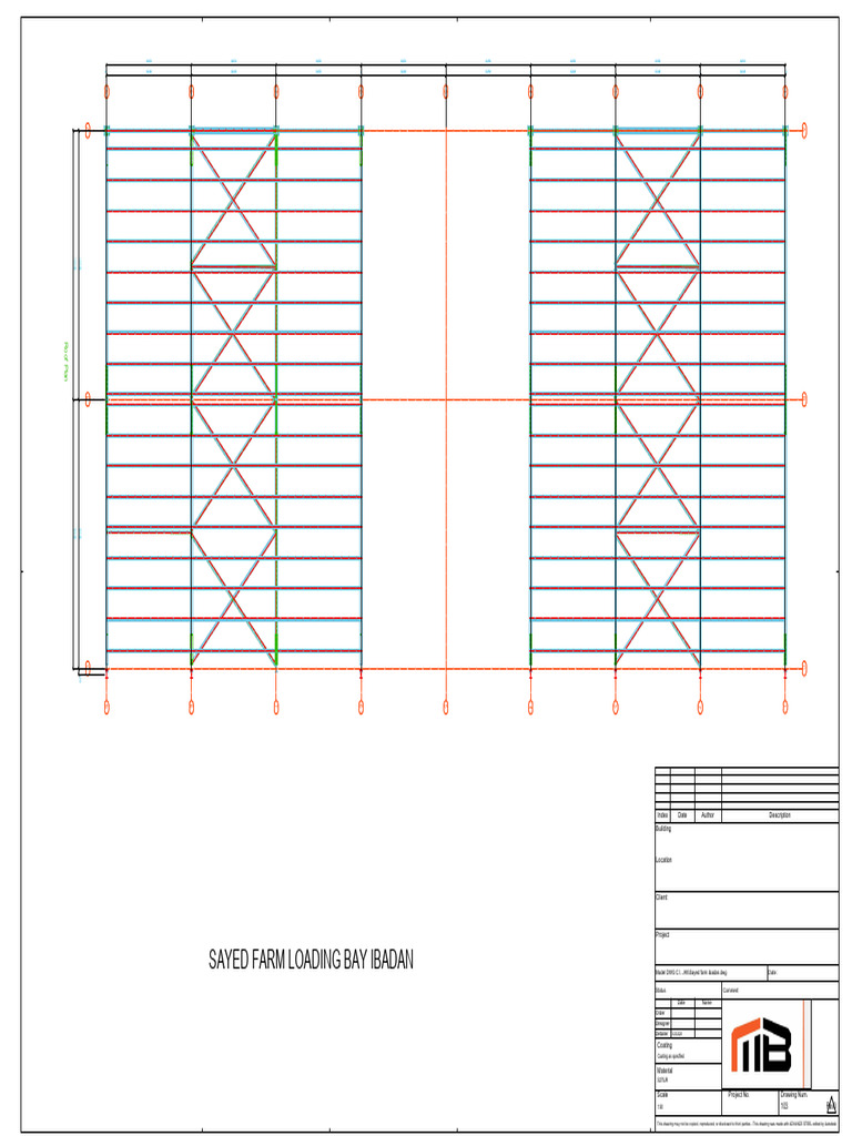 Sayed Farm Ibadan Loading Bay Plan | PDF | Computer File | Autodesk