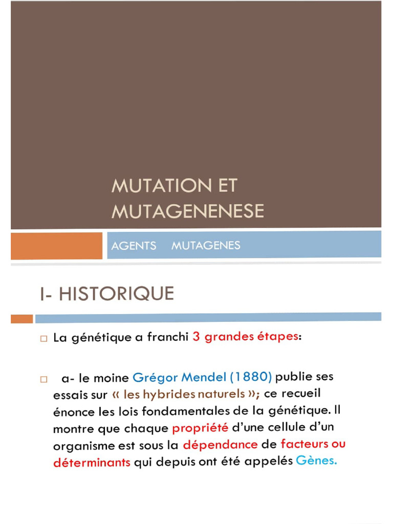 Mutation Mutagenese | PDF