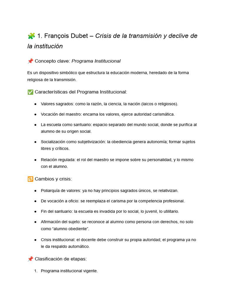 Clase 1 | PDF | Maestros | Pensamiento