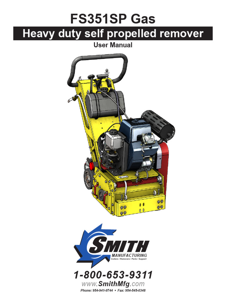 Manual de Operacion FS351 SP 2016 | PDF | Implied Warranty | Screw