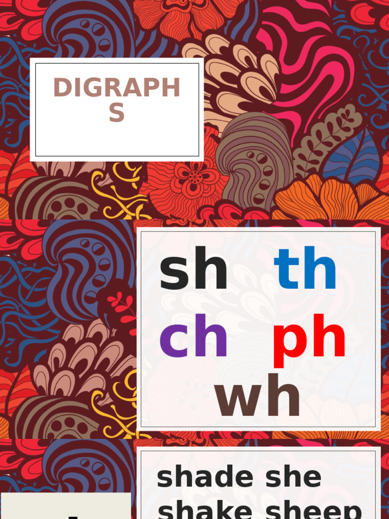 DIGRAPHS | PDF