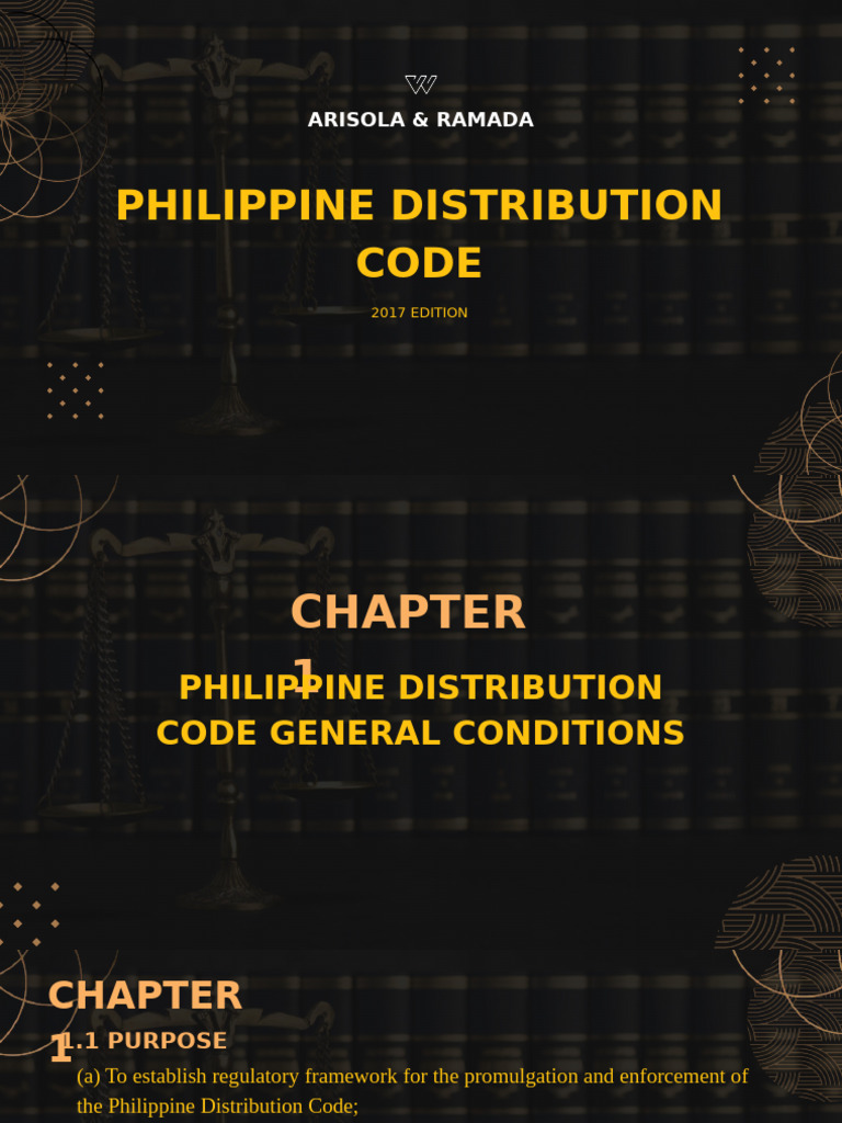 Philippine Distribution Code Overview | PDF | Electrical Grid ...