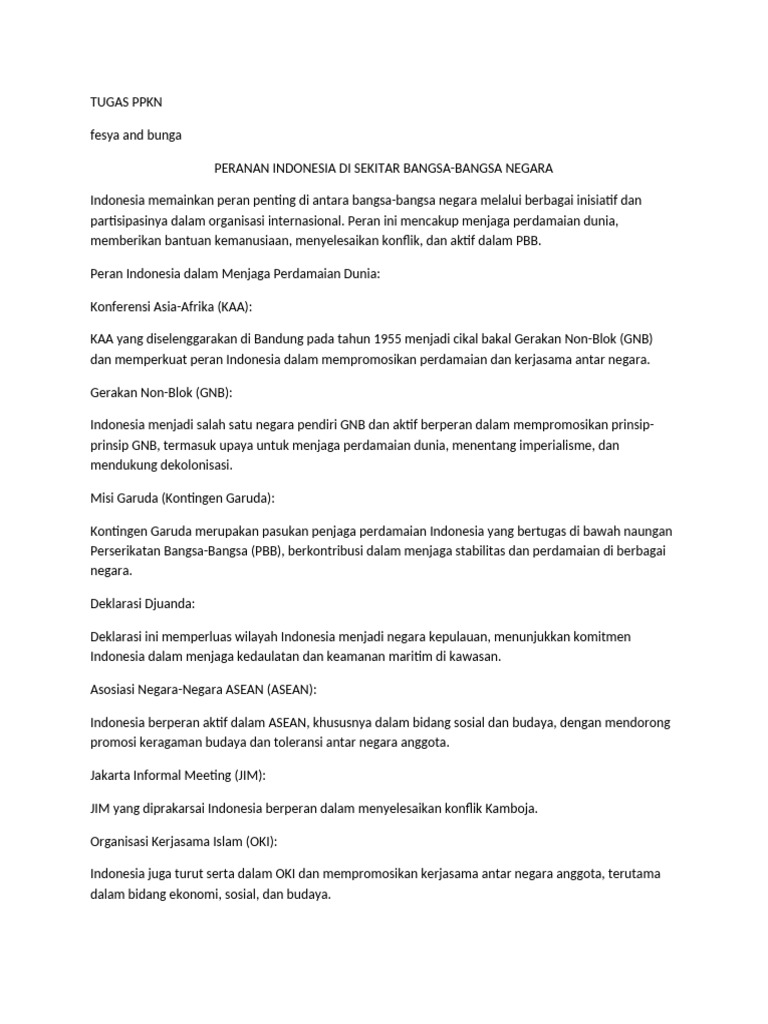 TUGAS PPKN-WPS Office | PDF