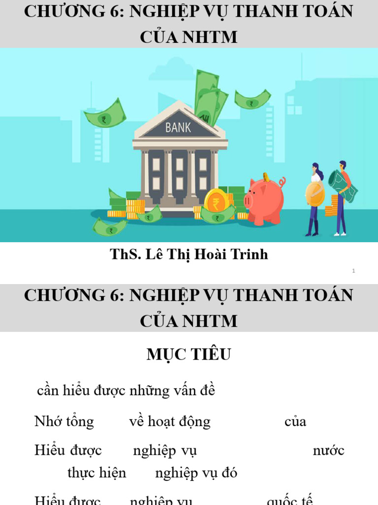 BANKING - Slides C6 | PDF