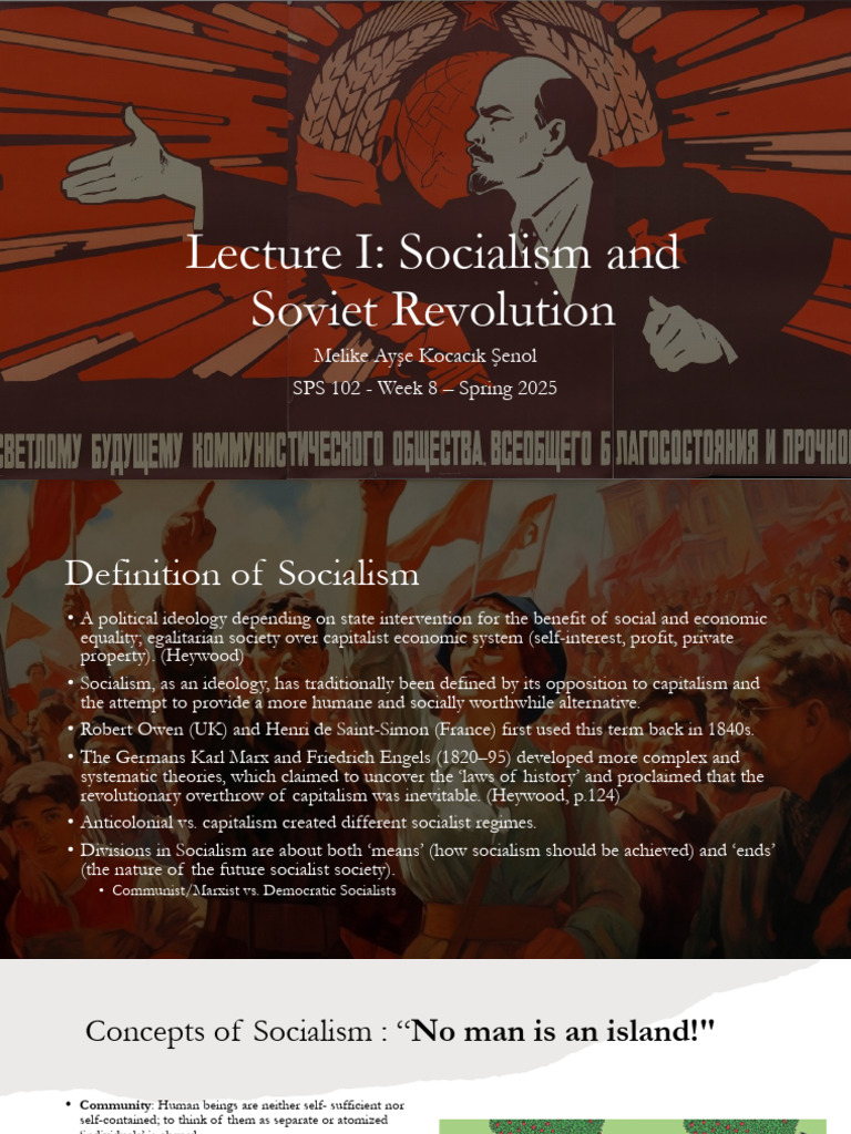 SPS 102 Week 8 Socialism Fall 2024.Pptx-6 | PDF | Socialism ...