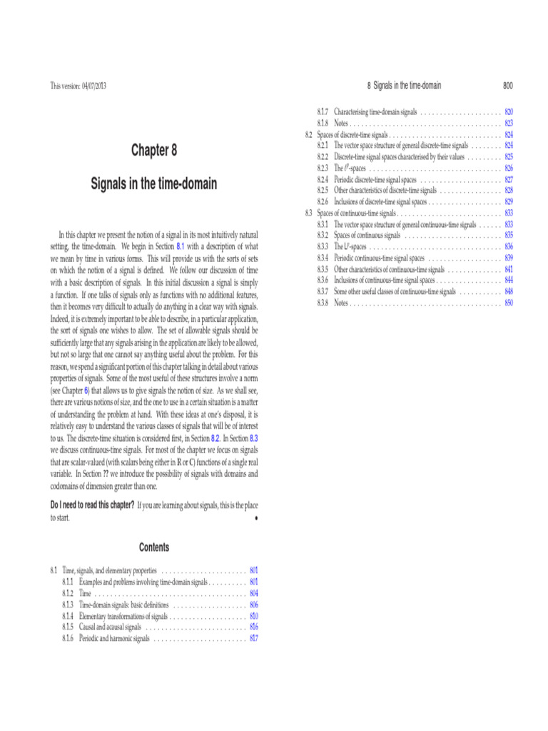 Volume 2 | PDF | Discrete Time And Continuous Time | Function (Mathematics)