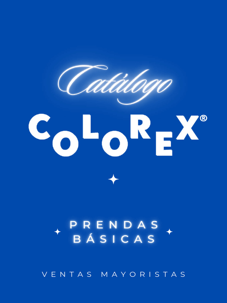Nuevo Catalogo Actualizado Colorex | PDF | Azul | Hojas de estilo en ...