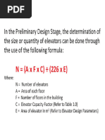 Elevator Capacity and Design Calculations | PDF | Elevator | Apartment