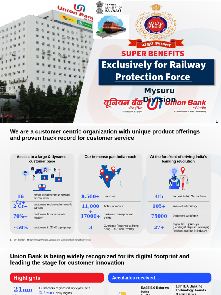 RPF Salary Account PPT | PDF | Banks | Business