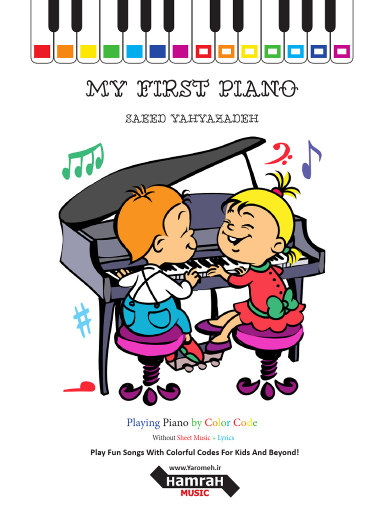 Color Coded Piano Fun for Kids | PDF | Piano | Musicology