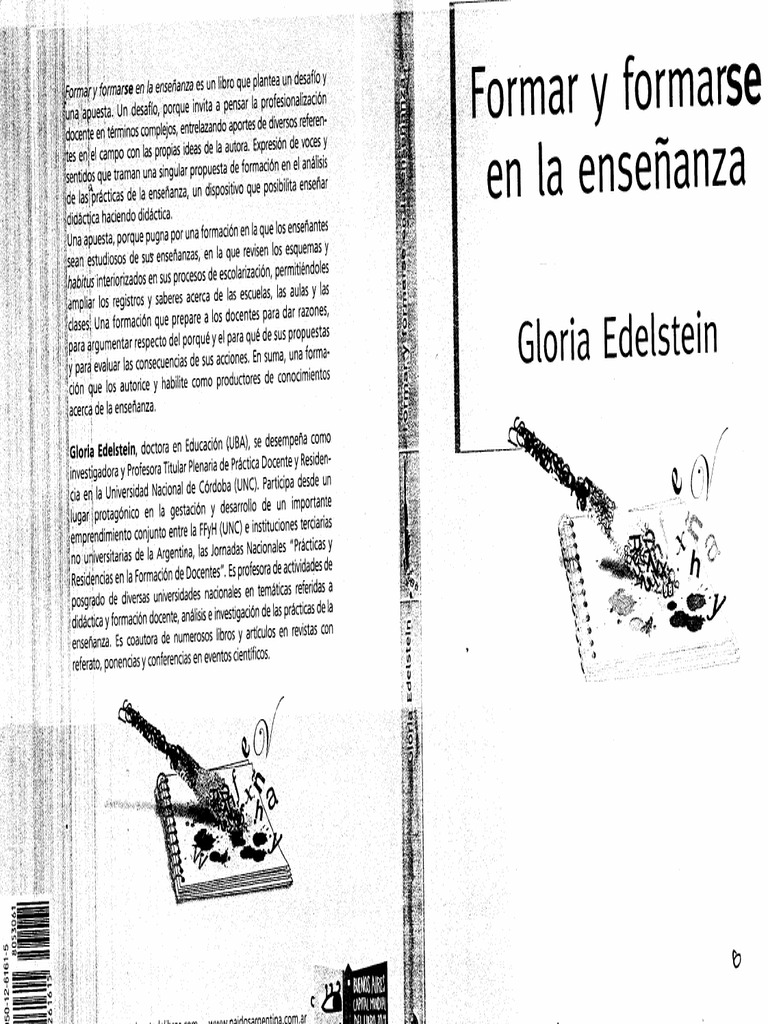 Edelstein - Formar y formarse en el análisis de prácticas - Cap5 | PDF | Enseñando | Experiencia