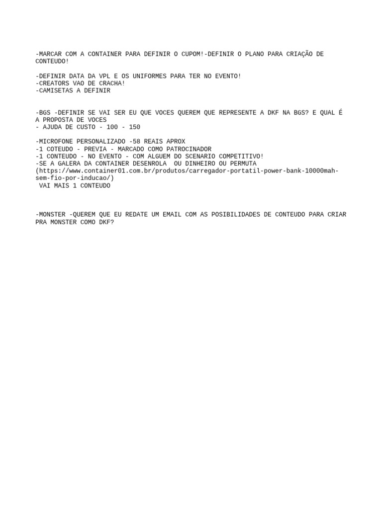 DKF Pontos A Definir | PDF