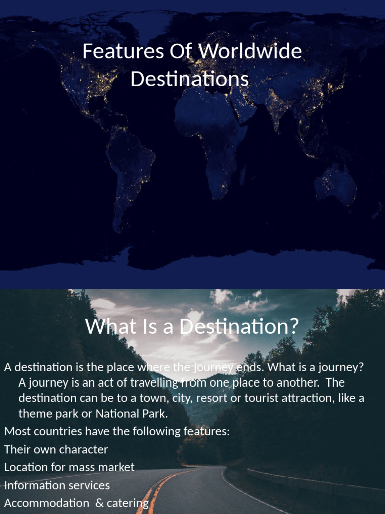 Features of Worldwide Destination | PDF