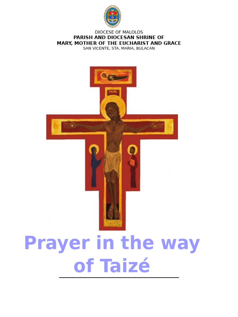 LUNES SANTO Prayer in The Way of Taize | PDF