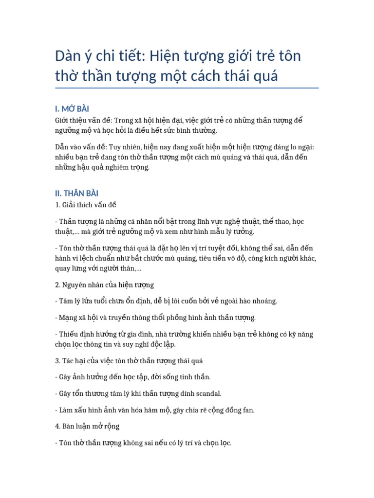 Dan y Ton Tho Than Tuong | PDF