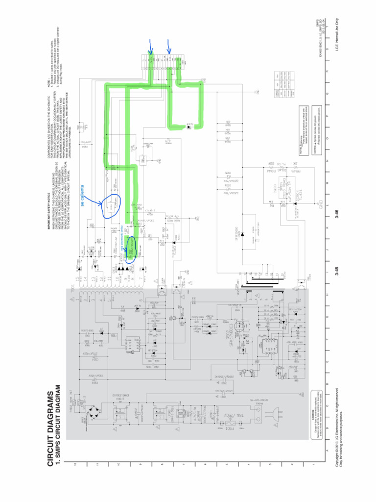 SMPS Circuit Diagram | PDF
