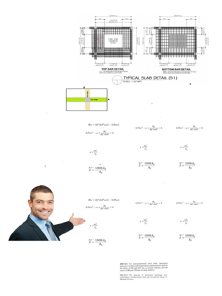 Two-Way Slab Design Calculations | PDF | Structural Engineering | Civil ...