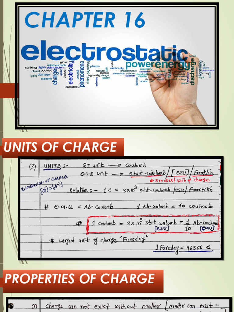 Electrostatics | PDF