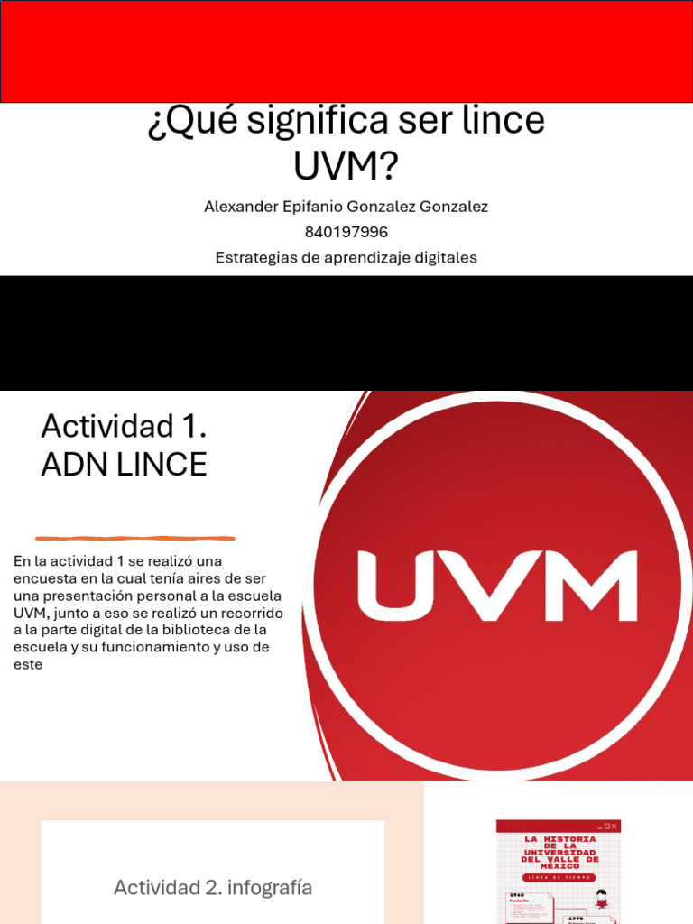 Presentacion que significa ser lince UVM AEGG | PDF | Maestros | Enseñando