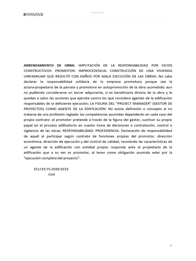 Jur - TS (Sala de Lo Civil, Seccion Pleno) Sentencia Num. 529-2020 de 15 Octubre - RJ - 2020 ...