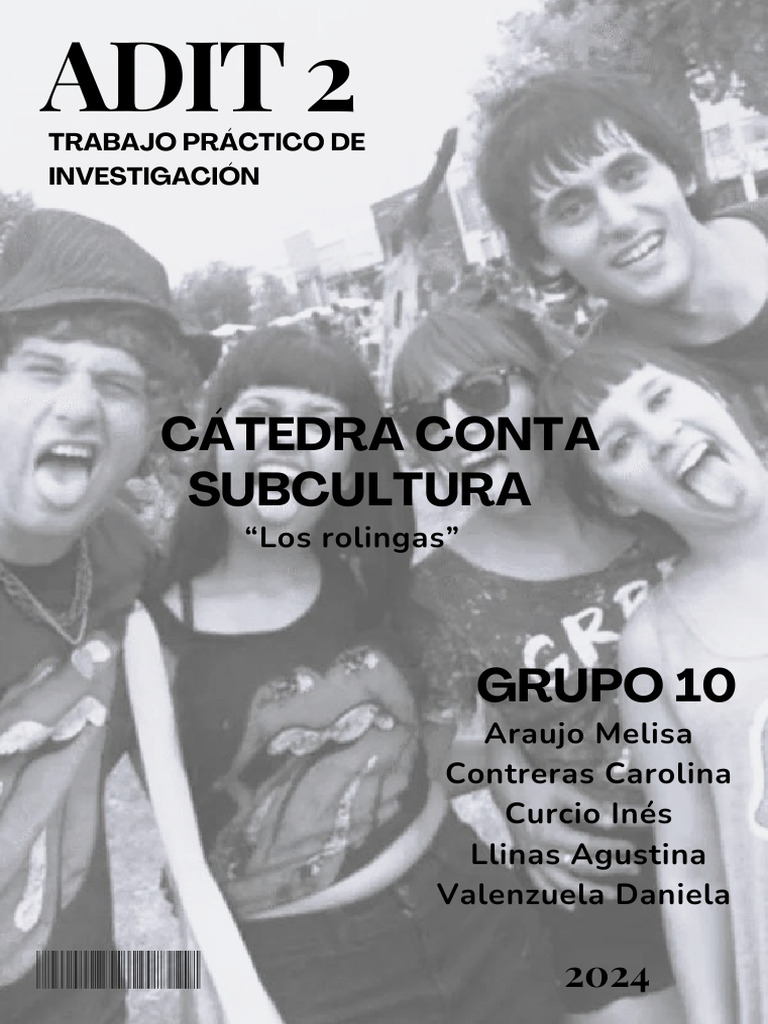 Cultura y estilo de vida rolinga en Argentina | PDF