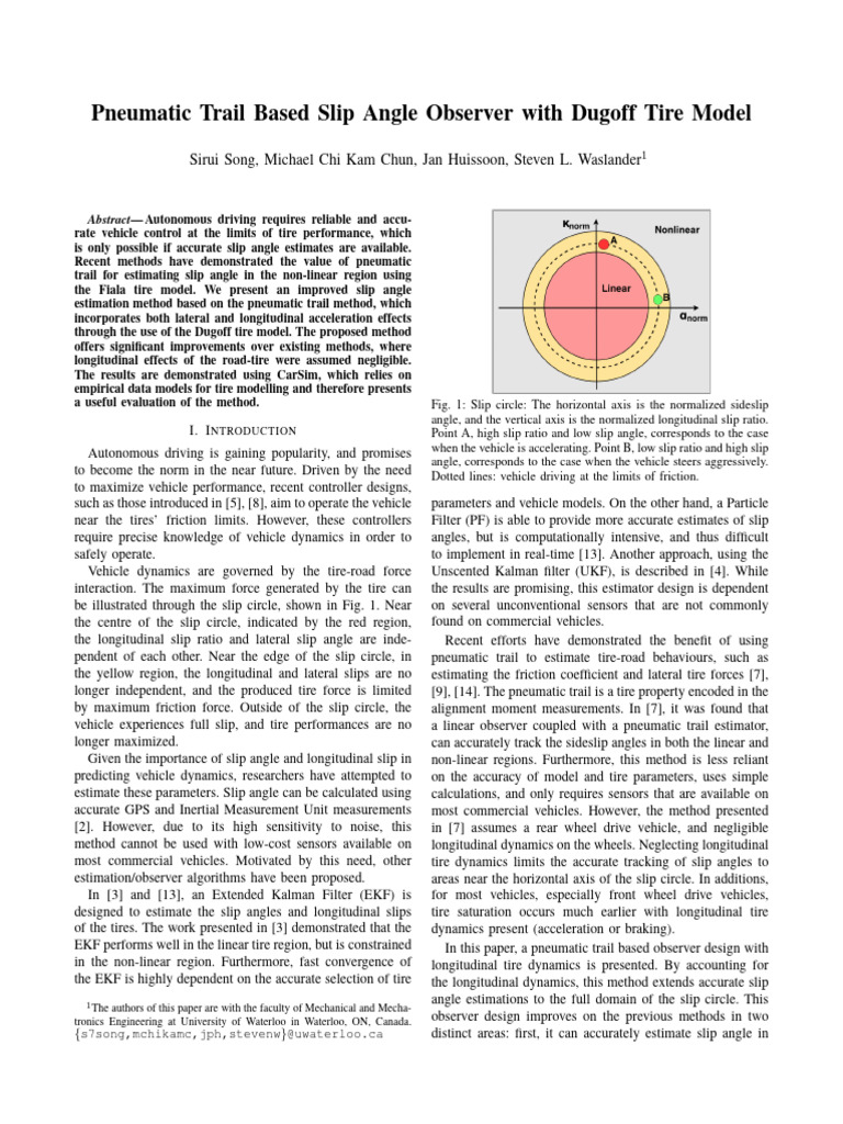 Pneumatic Trail Slip Estimation 062014 | PDF | Mechanical Engineering ...