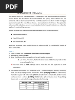 CSEC-INFORMATION-TECHNOLOGY-SBA-2025 - New | PDF | Worksheet | Algorithms