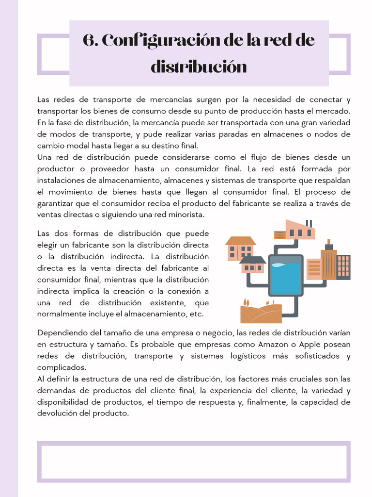 Diseño de Redes de Distribución Eficientes | PDF | Cadena de suministro ...