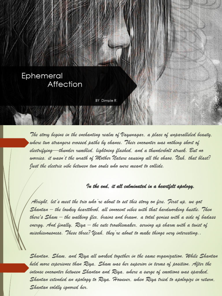 Ephemeral Affection | PDF | Love | Feeling