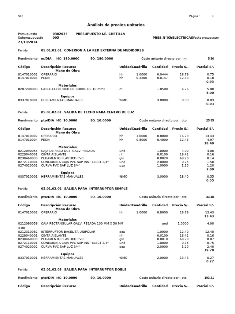 05 Apu Electricas | PDF | Electricidad