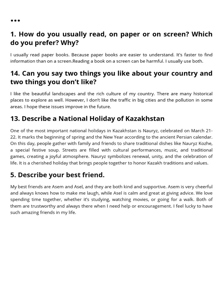 How Do You Usually Read, On Paper or On Screen? Which Do You Prefer ...