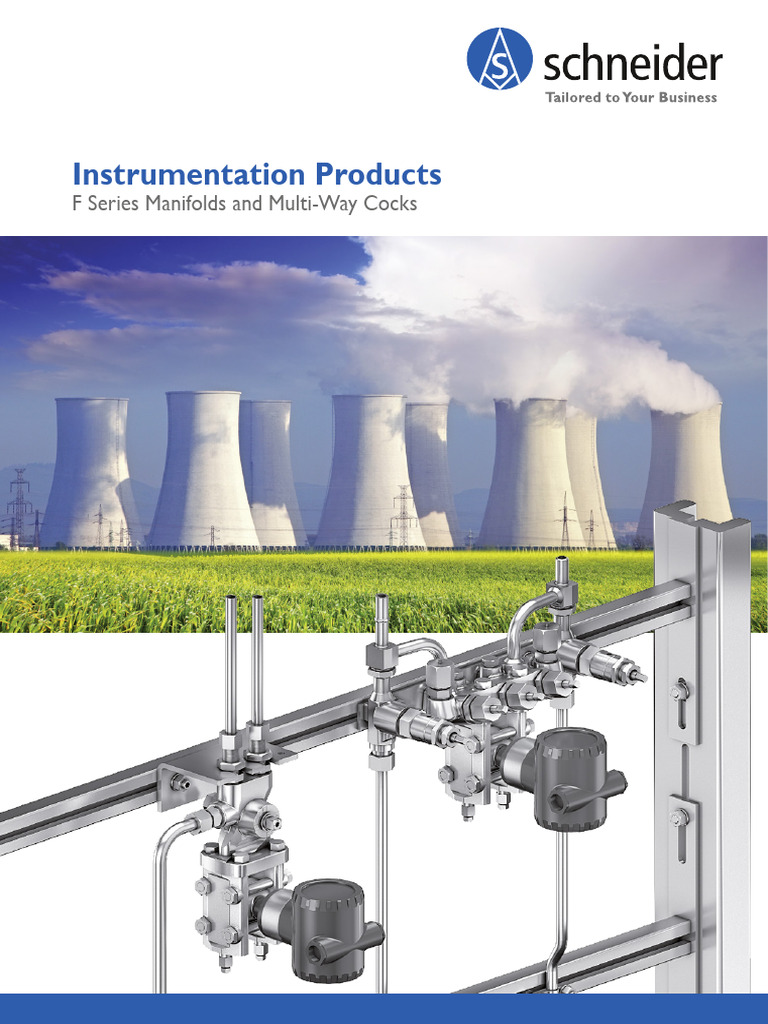 AS 1301 F Series Manifolds and Multi Way Cocks EN | PDF | Valve | Screw