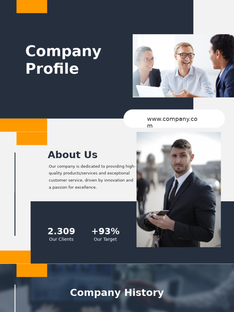 SlideEgg - 50613-Company Profile Template PowerPoint | PDF | Software ...