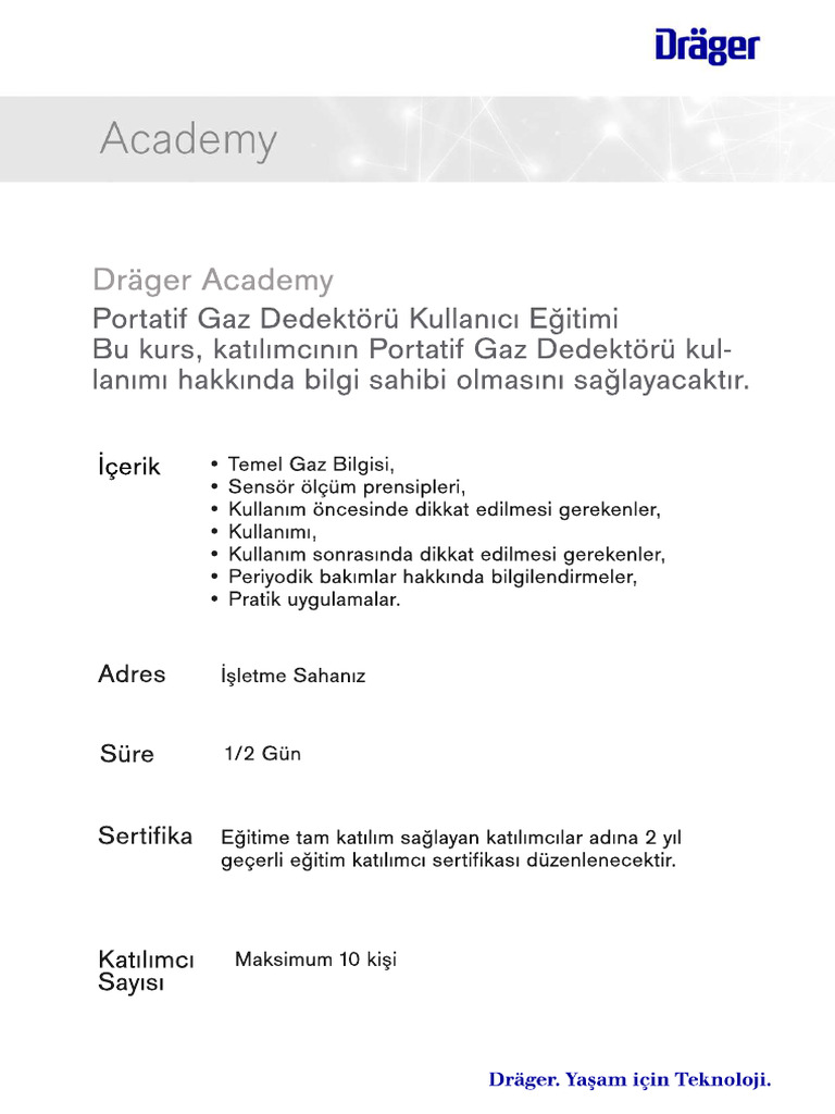 Portatif-Gaz-Dedektoru-Egitim | PDF