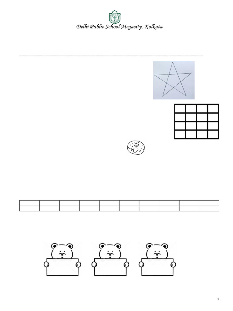 Summer Mathematics Worksheet 2024-25 (6) | PDF