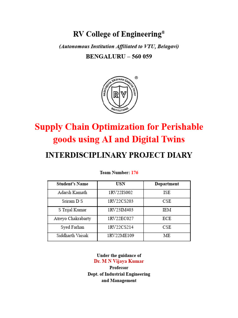 Interdisciplinary Project Diary 2025 | PDF | Usability | Methodology