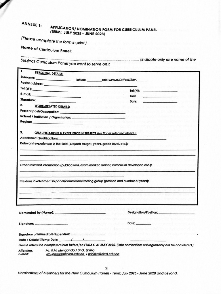 Nomination Form 14-May-2025 12-48-36 | PDF