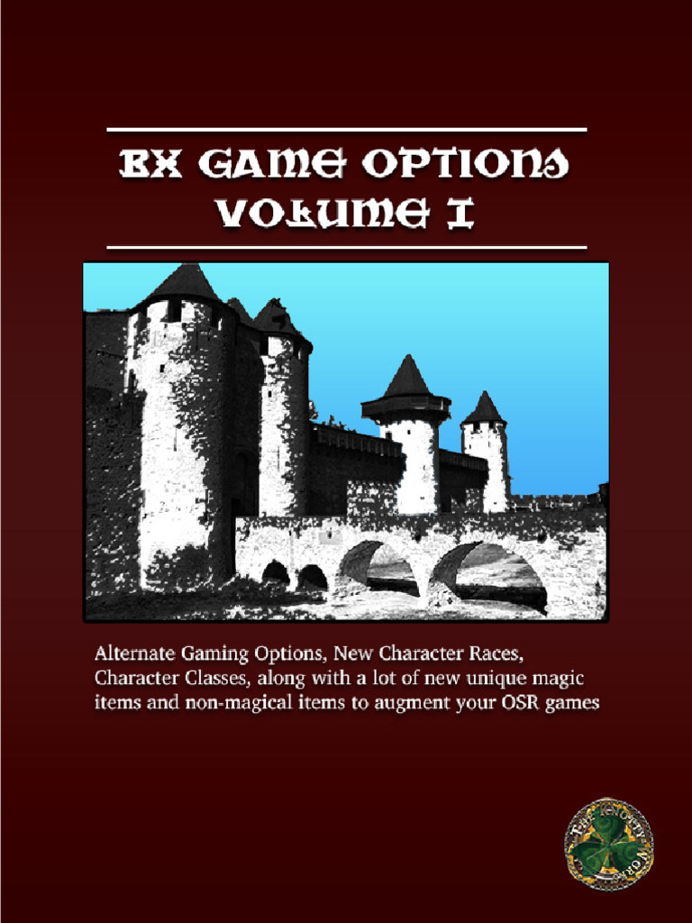BX Game Options and Mechanics Guide | PDF | Elf (Dungeons & Dragons ...