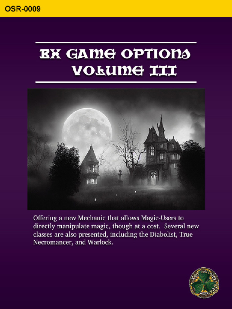 BX Game Options Volume III | PDF | Color