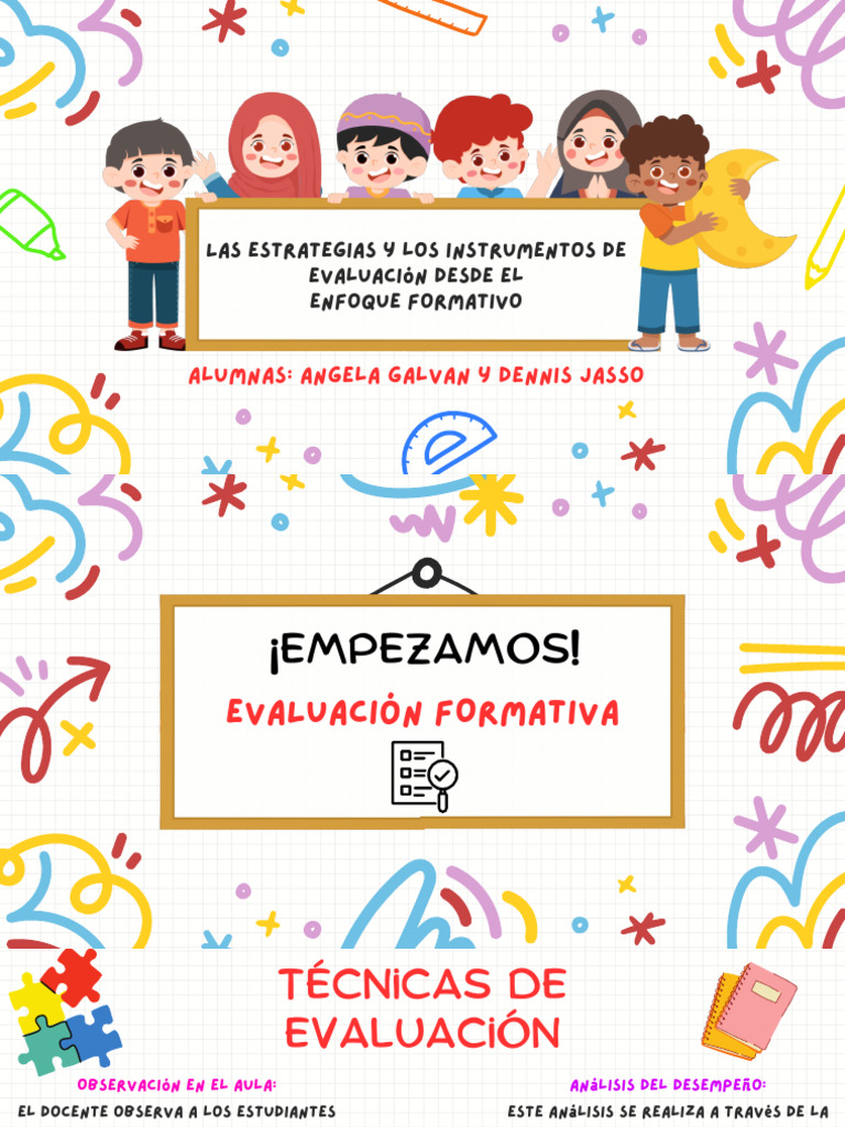 Las Estrategias y Los Instrumentos de Evaluación Desde El Enfoque Formativo PDF | PDF ...