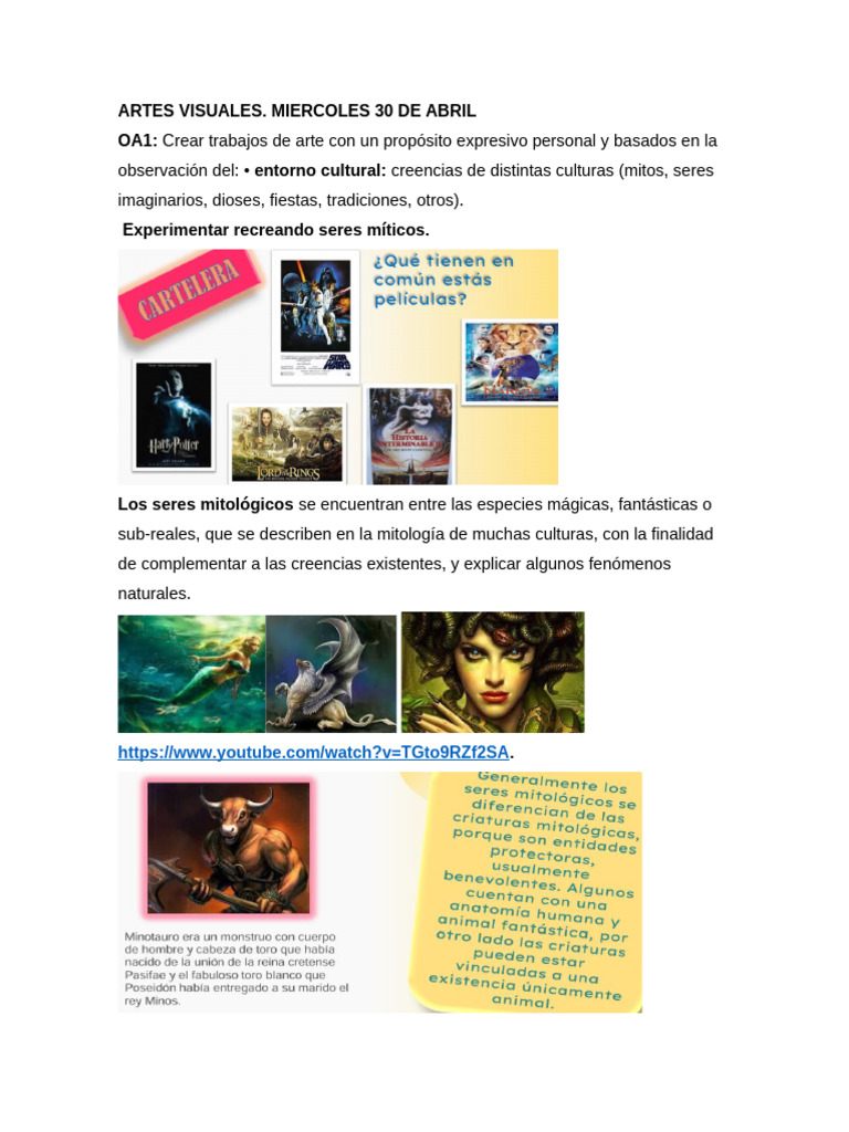 Artes Visuales. 3 | PDF