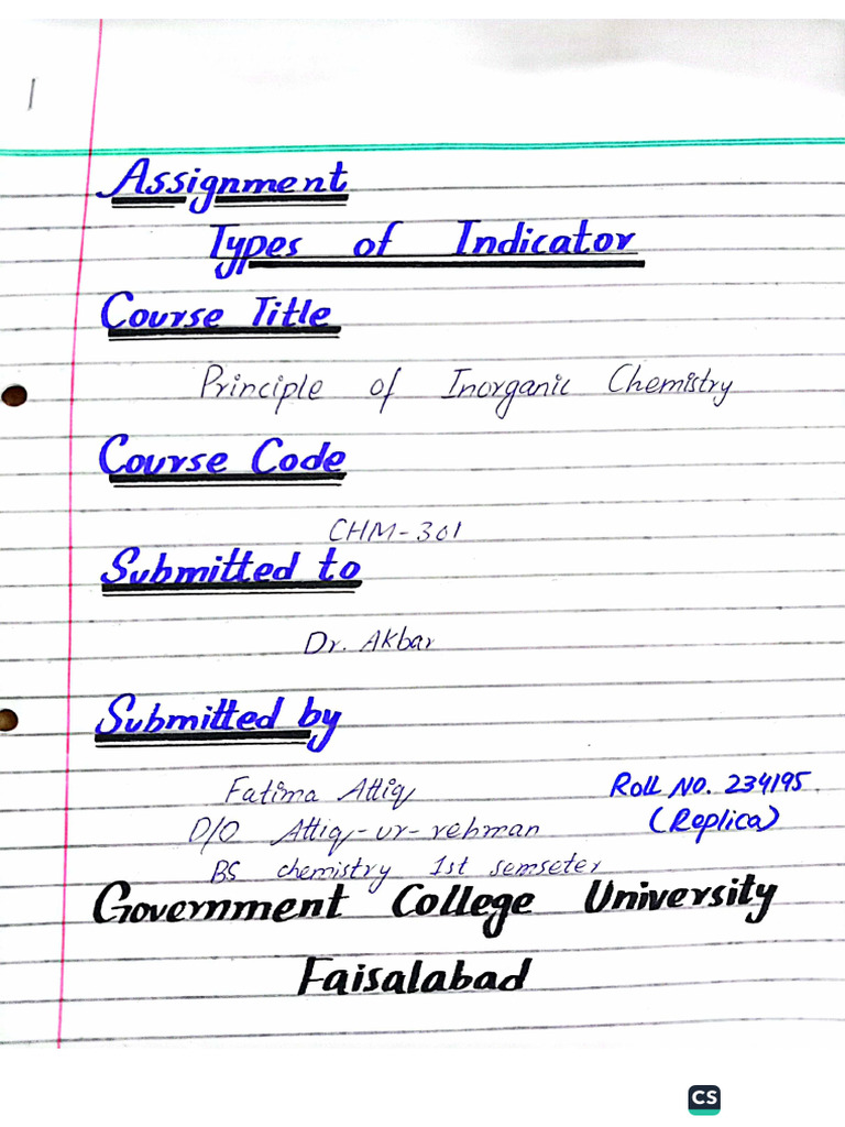 Types of indicator | PDF