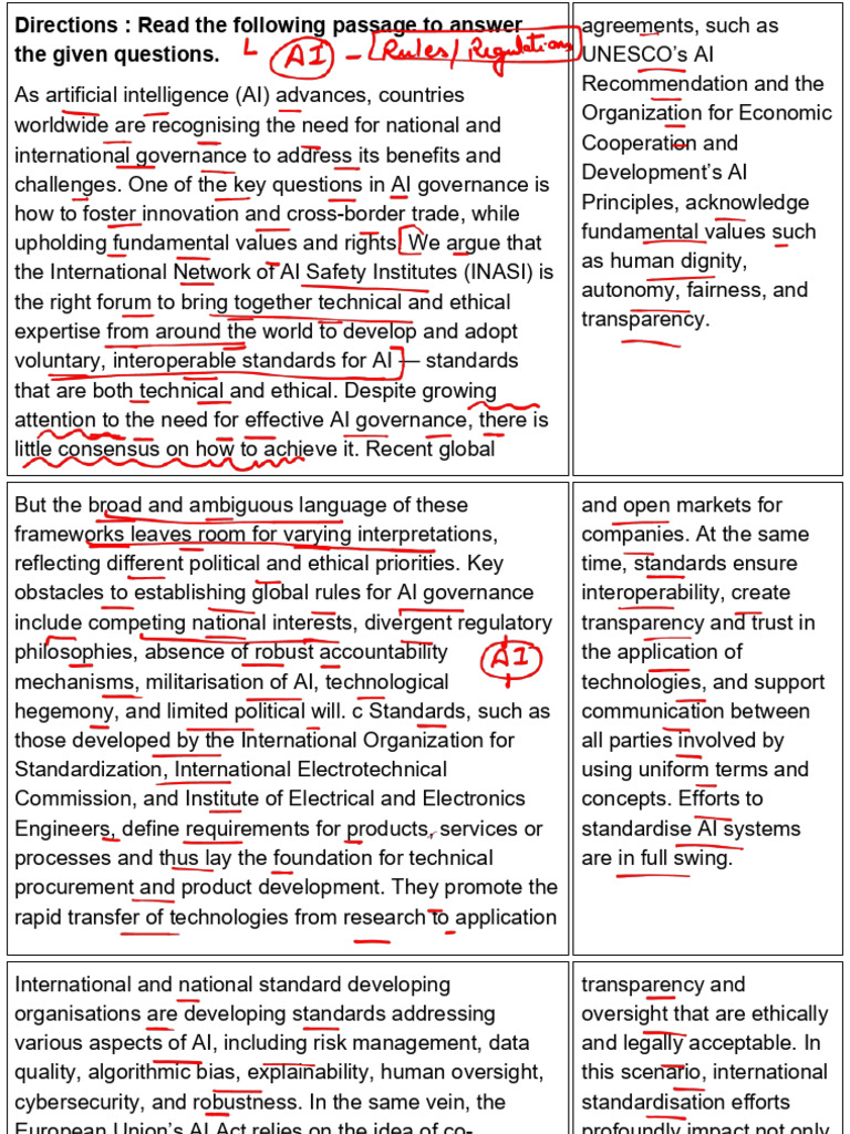 RC+ Mixed Questions Class 2 With Annotation 13th May | PDF | Artificial ...