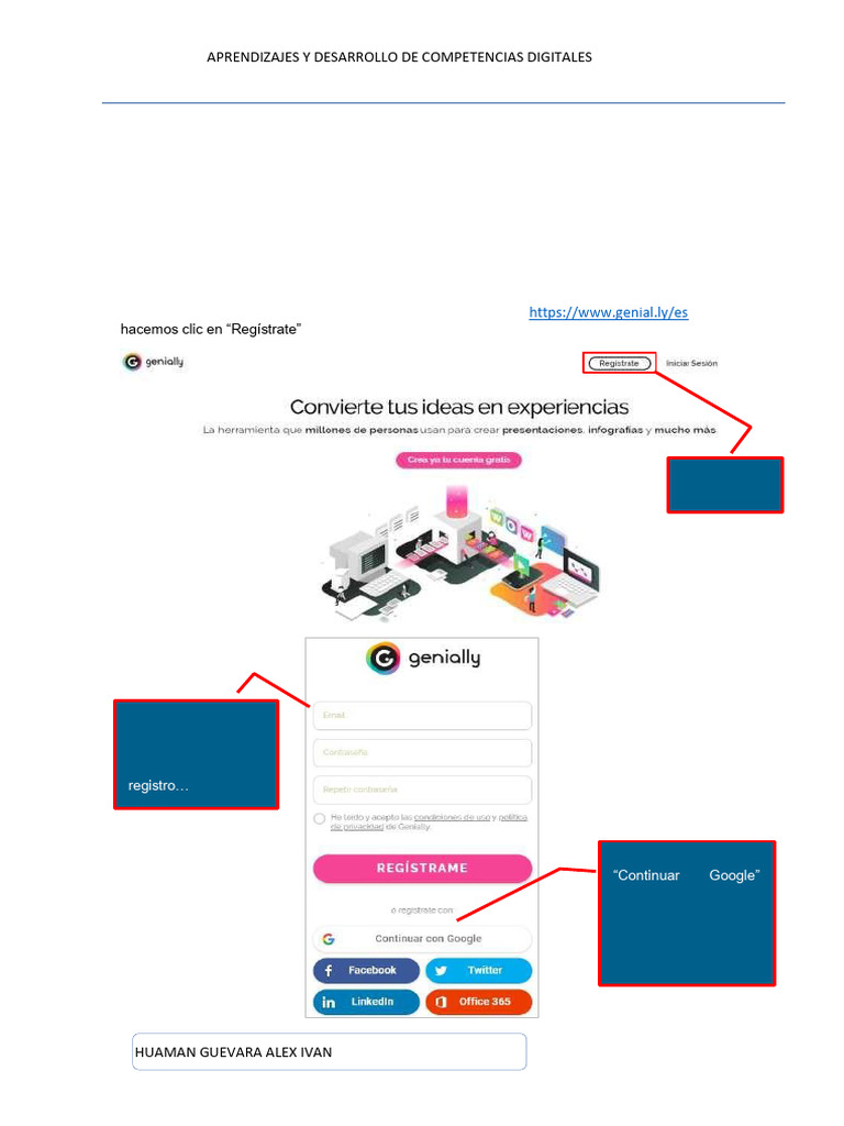 Tutorial Genially 2 4 | PDF | Informática | Software